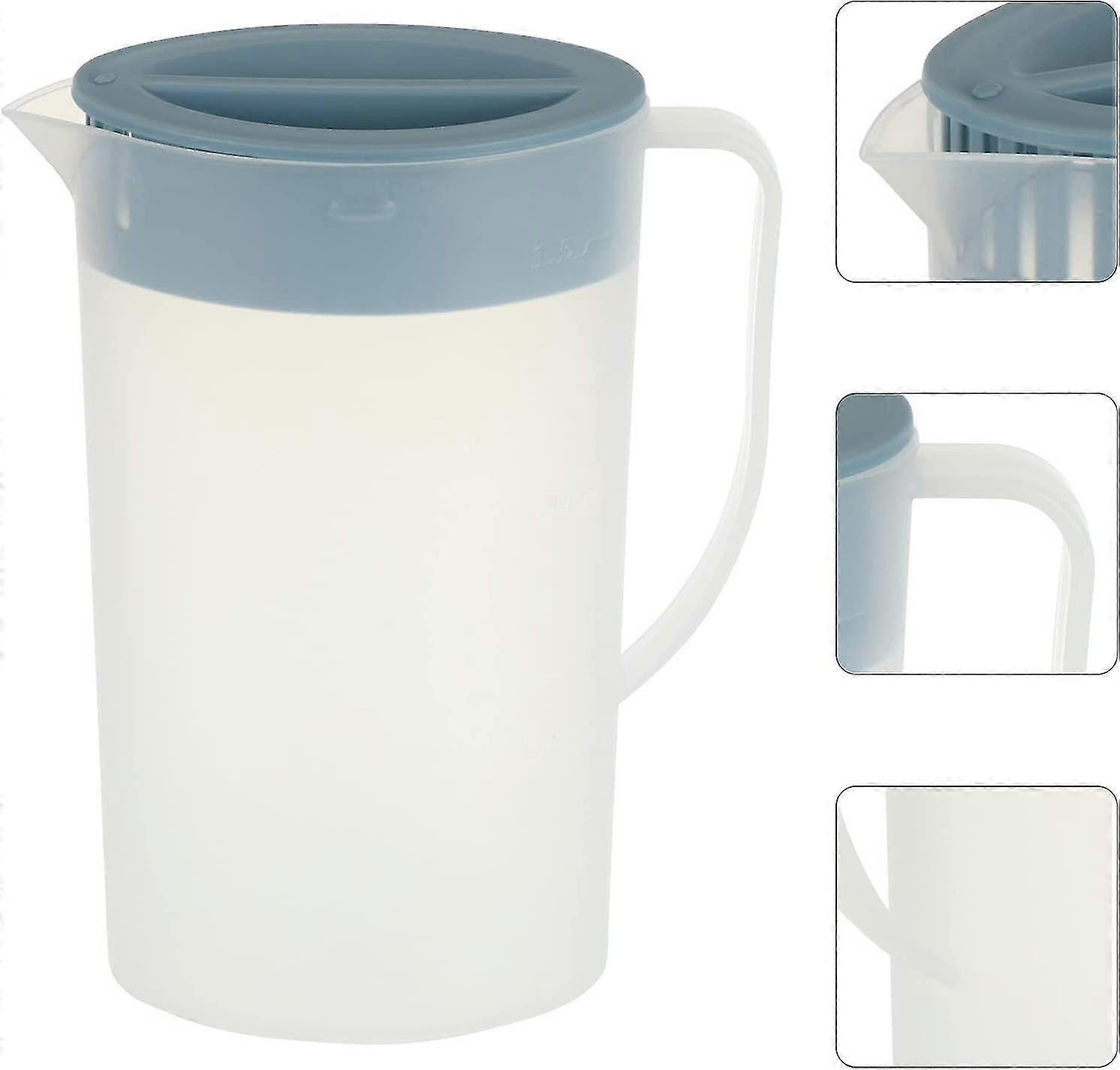 Plastic Iced Tea Pitcher Heat-resistant Portable Large Water Pitcher ...