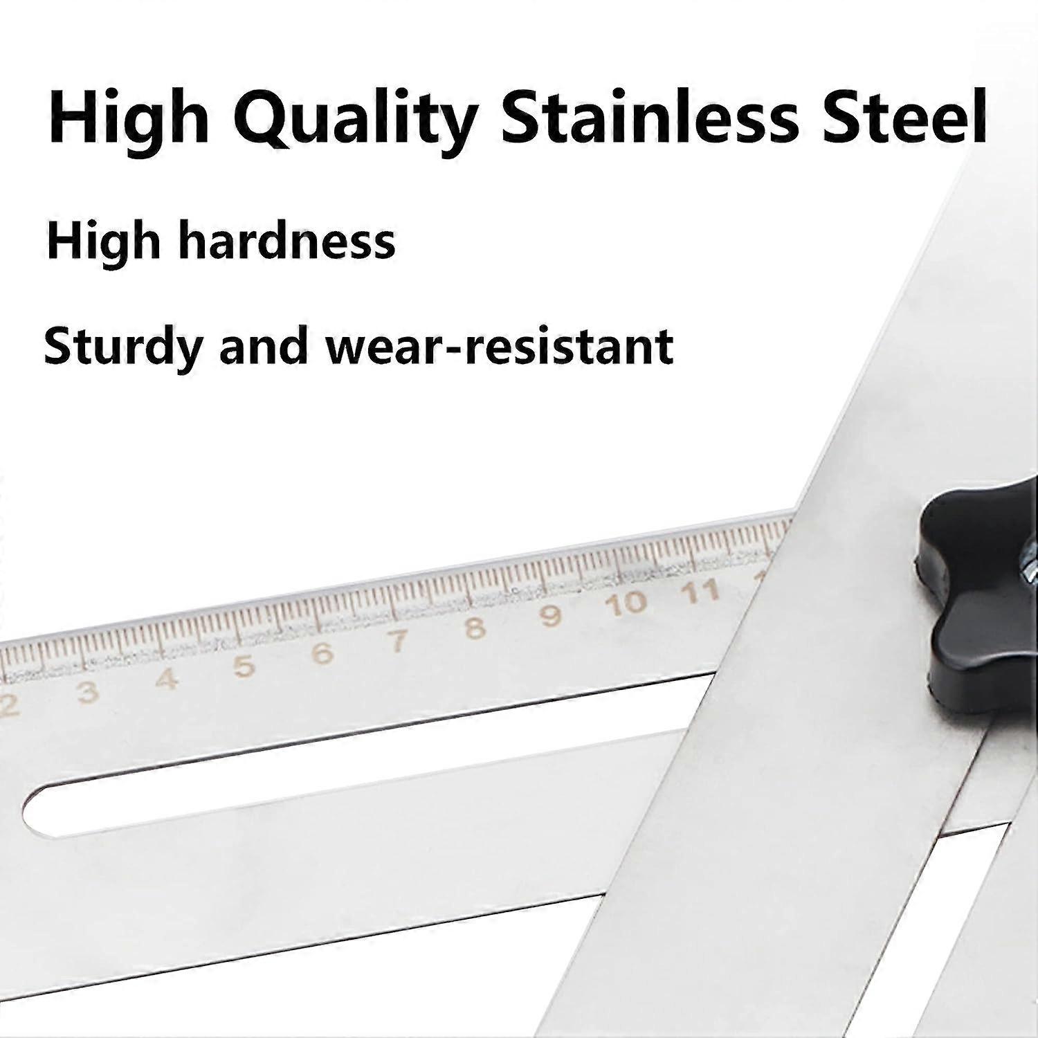 Adjustable Tile Hole Finder, Tile Angle Measuring Ruler Tile Angle ...