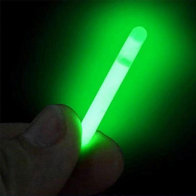 100PCS Fishing Float Light Stick Fluorescent Lightstick LED Fluorescent ...