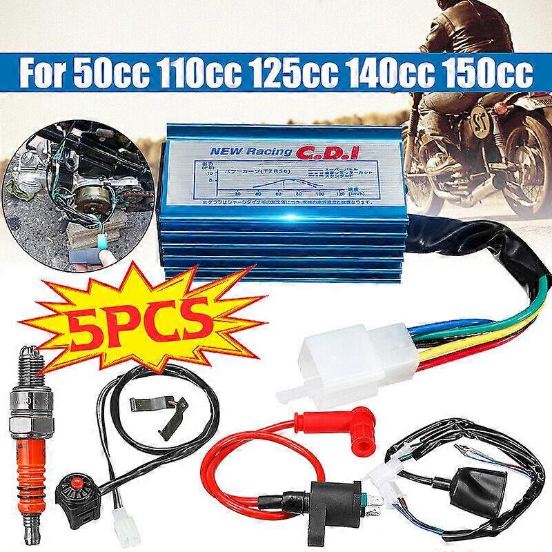 For Quad ATV 50/70/110/125cc Quad ATV CDI Ignition Coil Wiring Beam ...