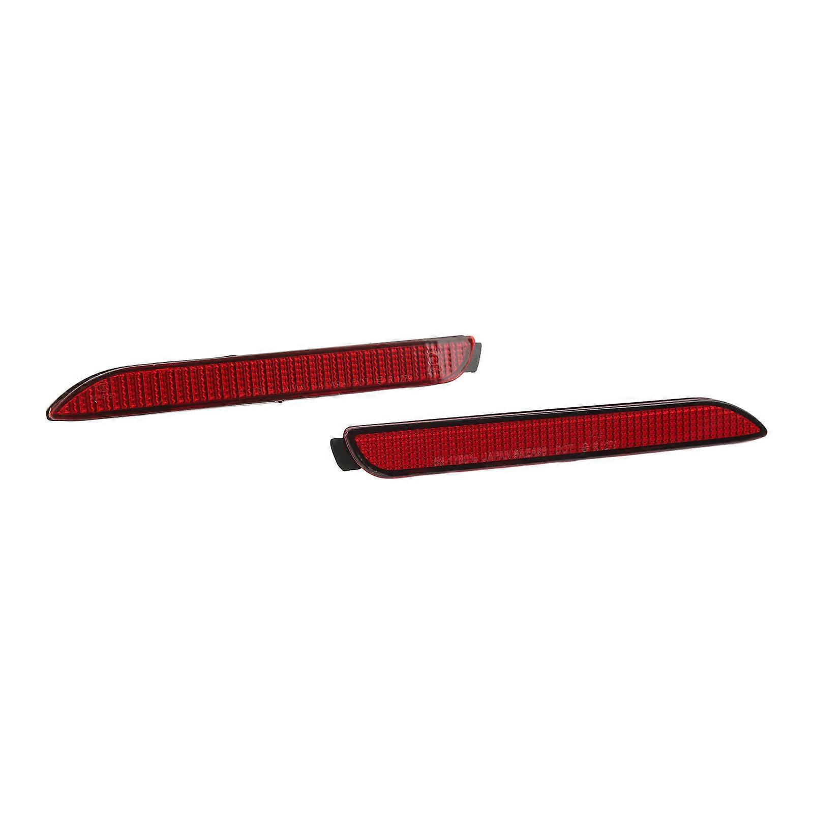 Rear Bumper Reflectors 81910 48012 compatible with RC350 GX470 - Red ...