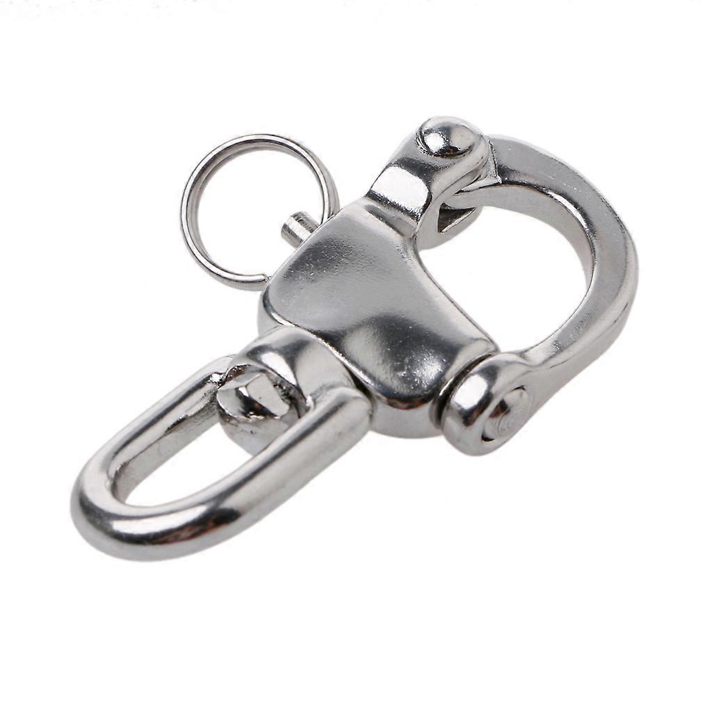 Stainless Steel Rigging Sailing Fixed Bail Snap Shackle Fixed Eye Snap ...