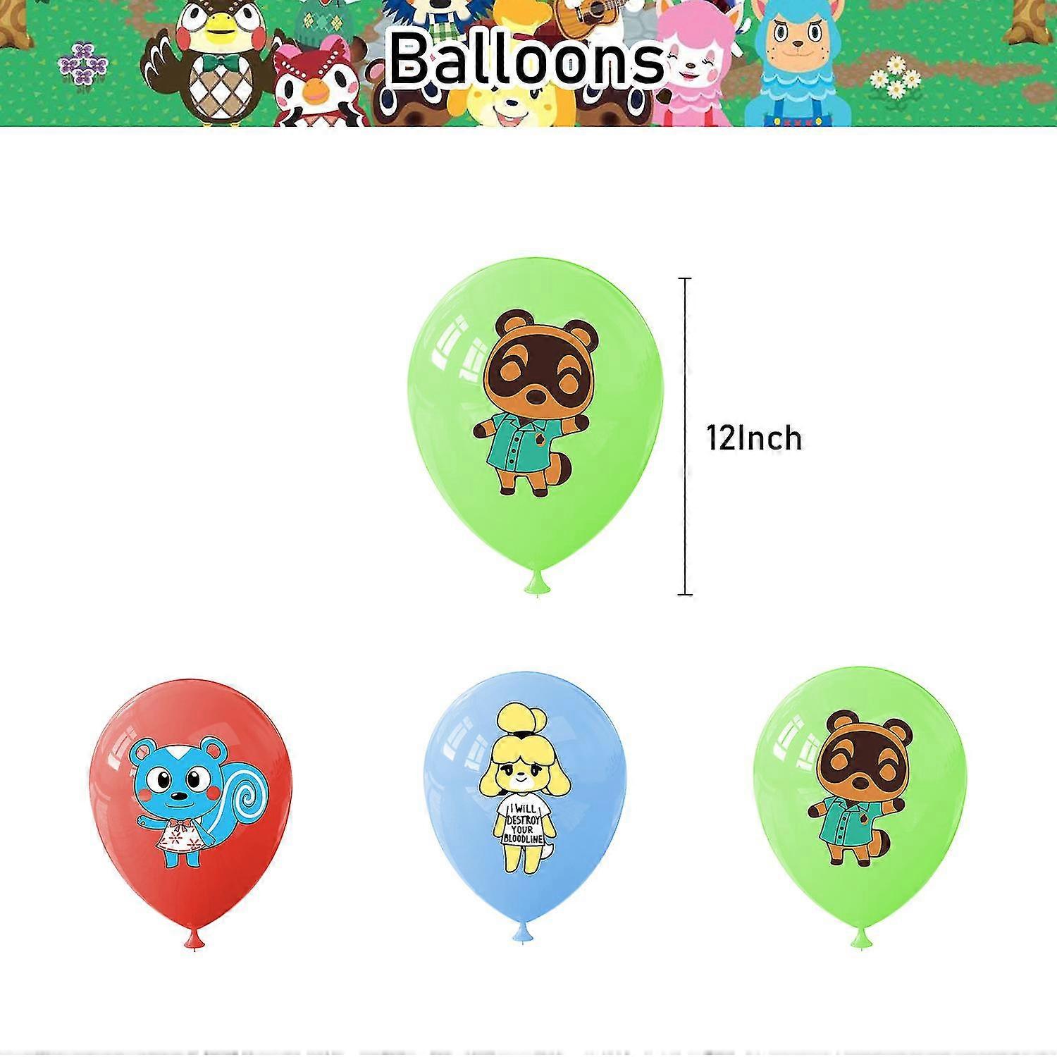 Animal Crossing Themed Birthday Party Decorationsanimal Crossing Pull ...