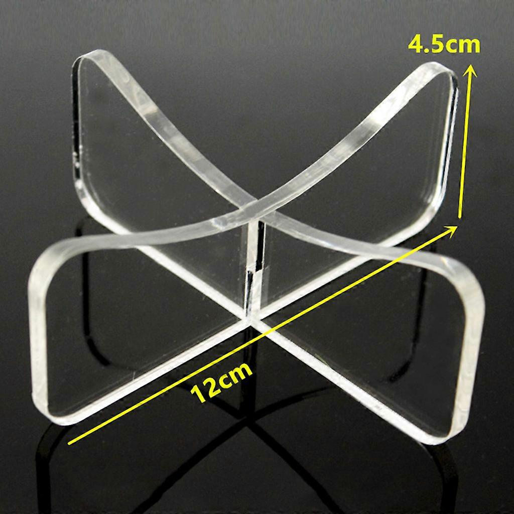 Durable Football Stand Holder Clear Acrylic Basketball Soccer Bowling ...