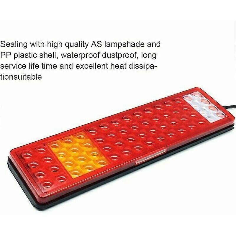 Led Trailer Lights kit, Set of 2 19 LED rear lights for car, truck ...