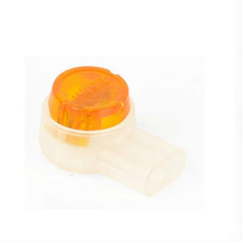 100Pcs Waterproof Gel-Filled Clear Button Telephone Wire Connectors ...