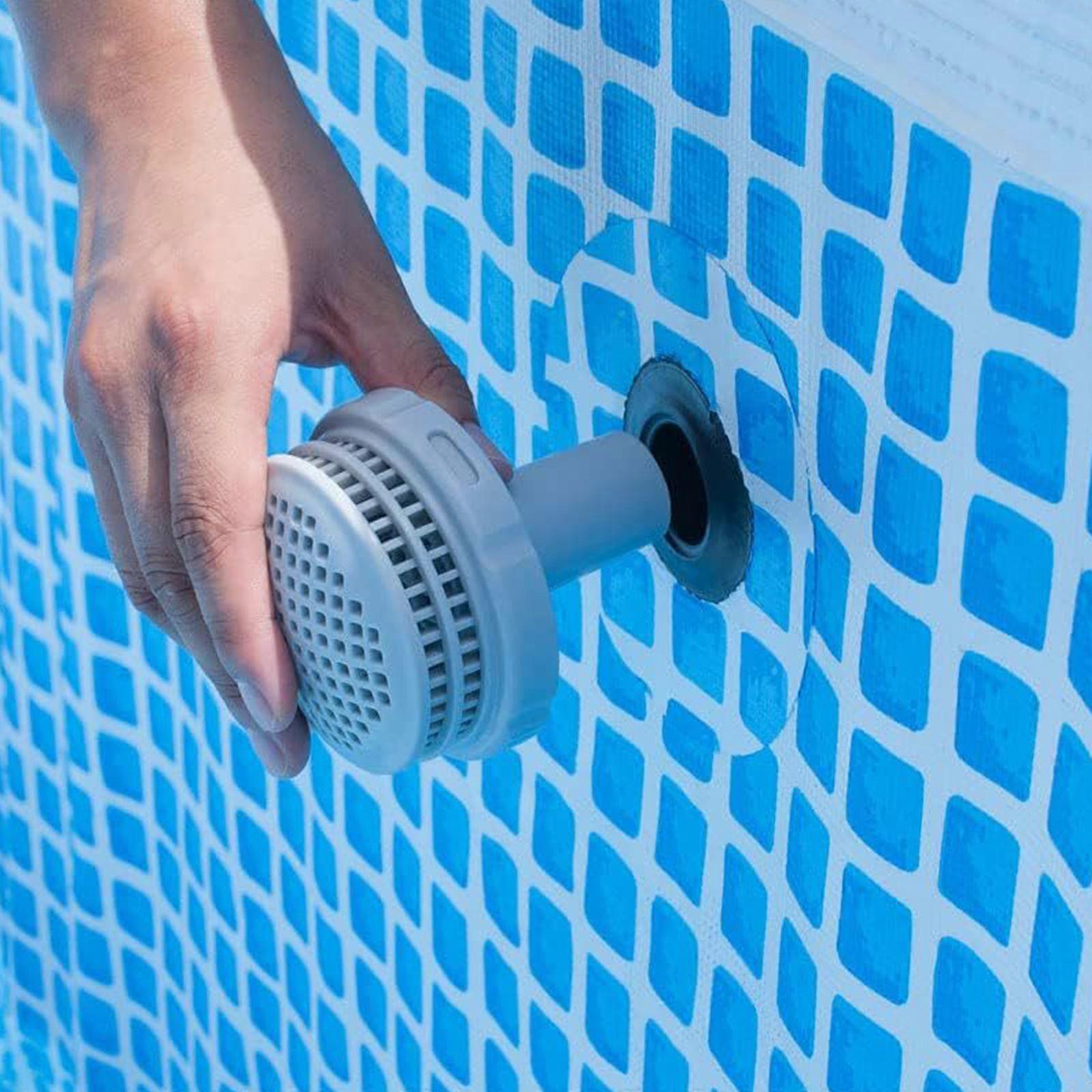 Above Ground Swimming Pool Part Kit with Outlet Strainer Grid & Inlet ...