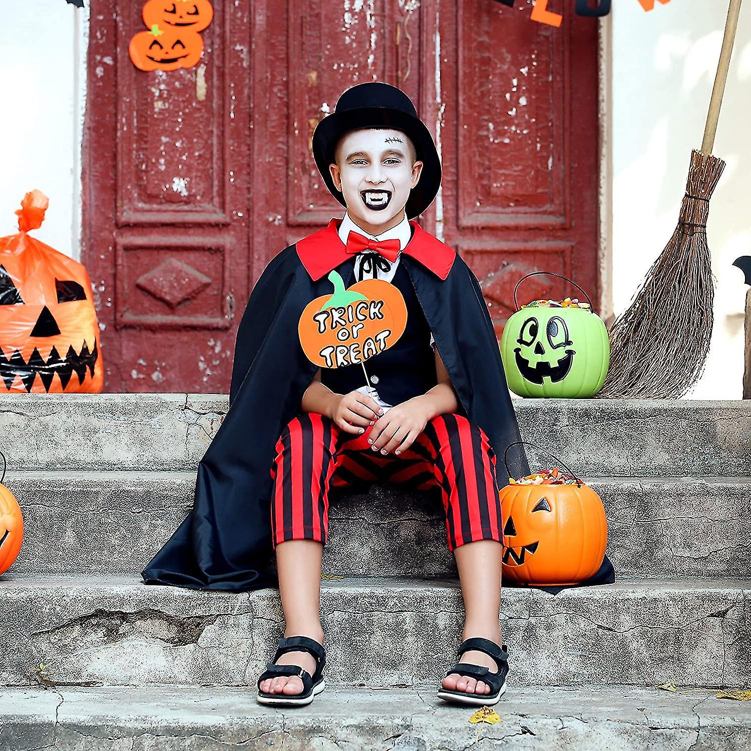 12 Pack White Sharp Vampire Fangs - Dracula Monster Tooth Party Favors ...