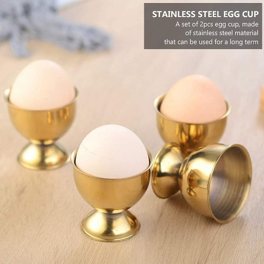 Egg Cups Set Stainless Steel Eggs Hard Boiled Eggs And Soft Tray Tool ...