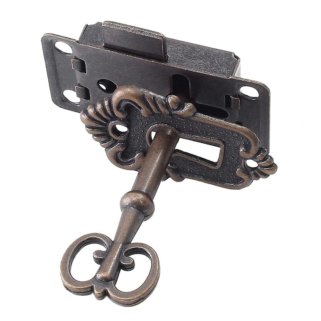 Antique Iron Drawer Locks Decorative Furniture Locks with for Key ...
