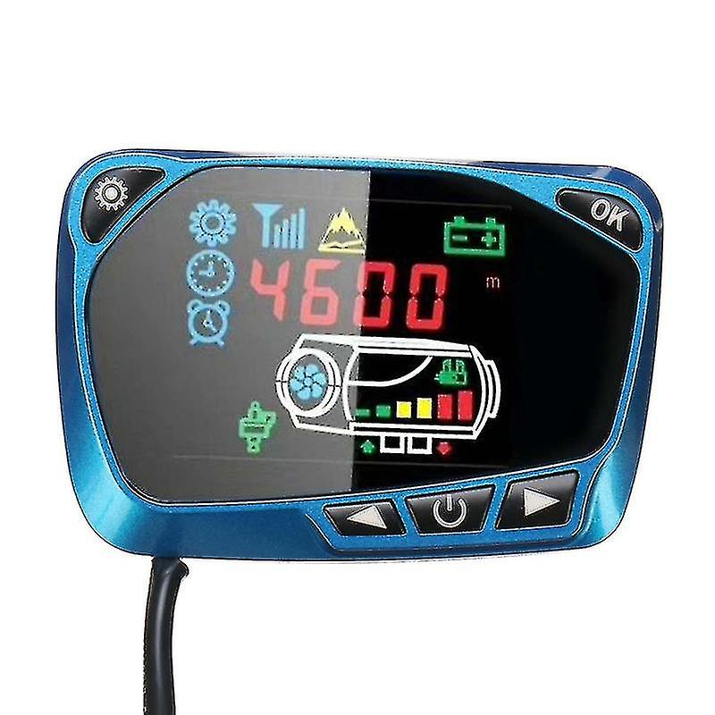 12v / 24v Blue Lcd Monitor Lcd Parking Heater Switch Universal Heating ...