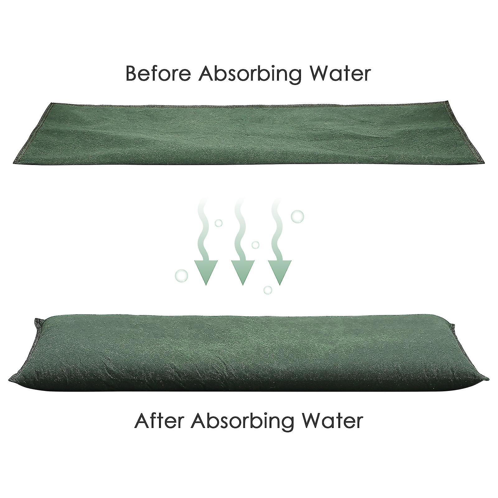 Water Activated Flood Barriers Bag Compatible Basement Garage Flood ...