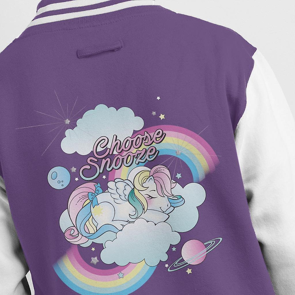 My Little Pony Choose Snooze Men's Varsity Jacket | Fruugo US