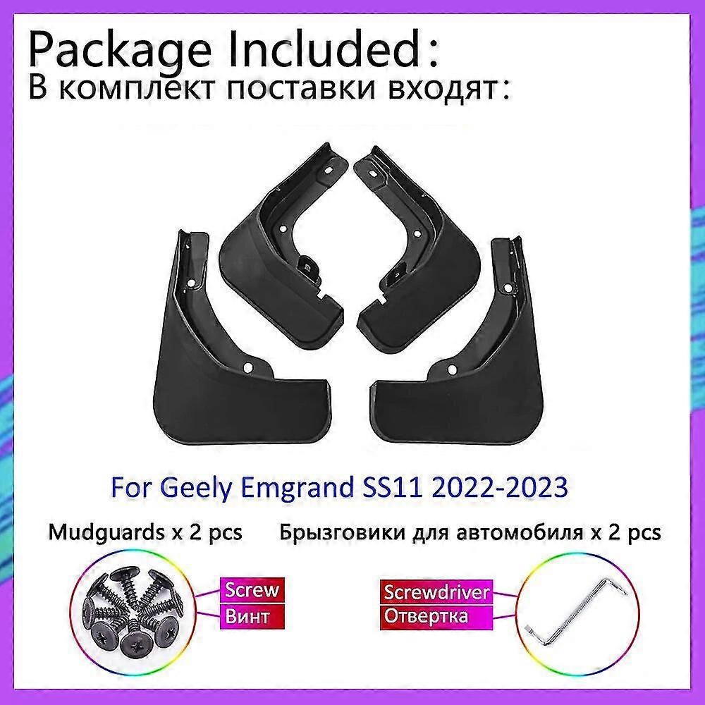 For Geely Emgrand Ss11 Mk3 2022 2023 Car Front Rear Mudflaps Wheel ...