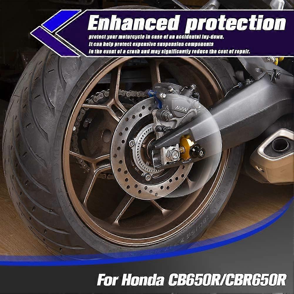 Motorcycle Rear Wheel Fork Axle Slider Swingarm Spools Stand Pick Up ...