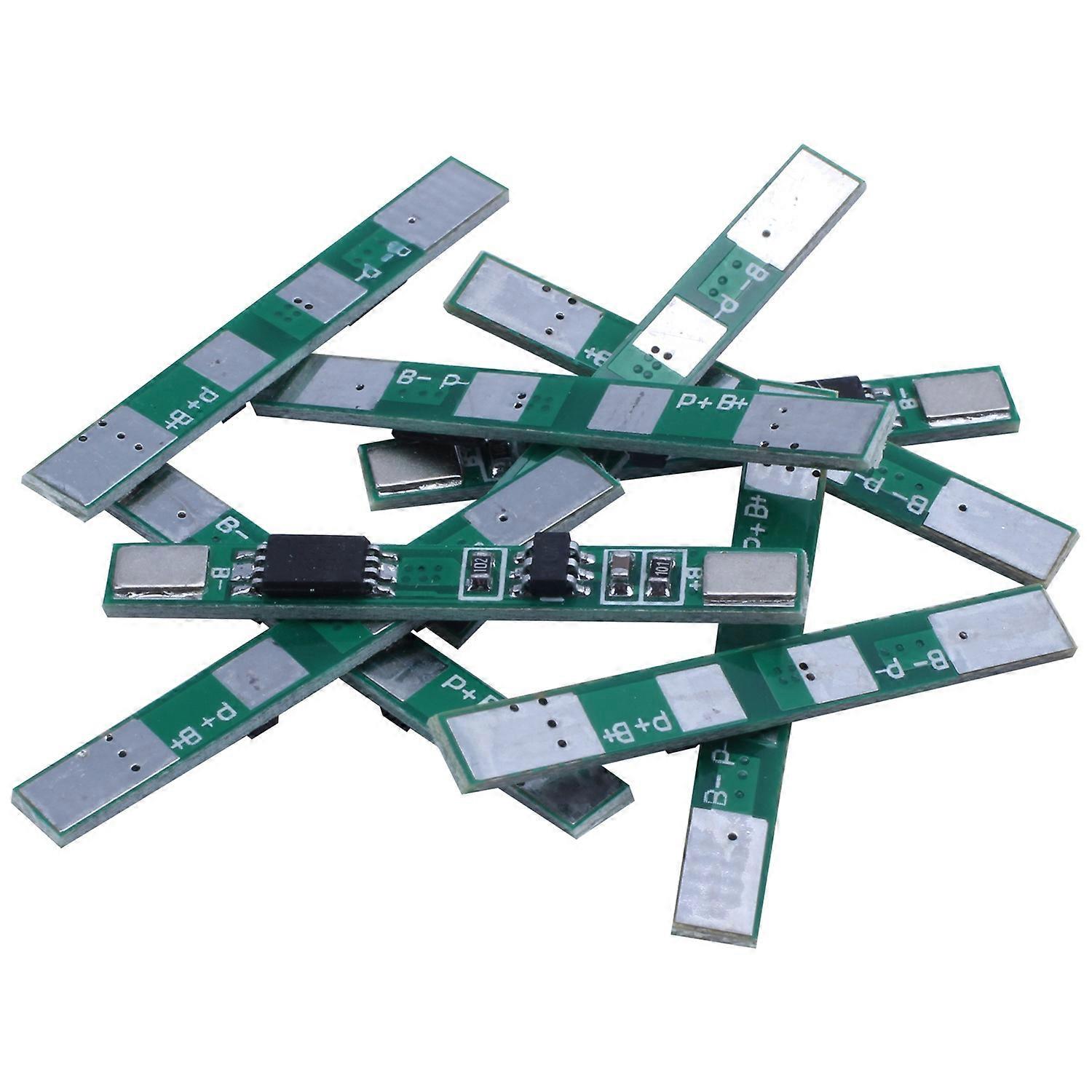 10 pcs 1S 3.7V 4A li-ion BMS PCM Protection Board PCB for 18650 lithium ...