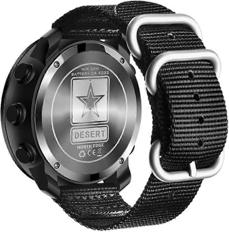 Military Tactical Watch for Men - Outdoor Sports Watch with Compass ...