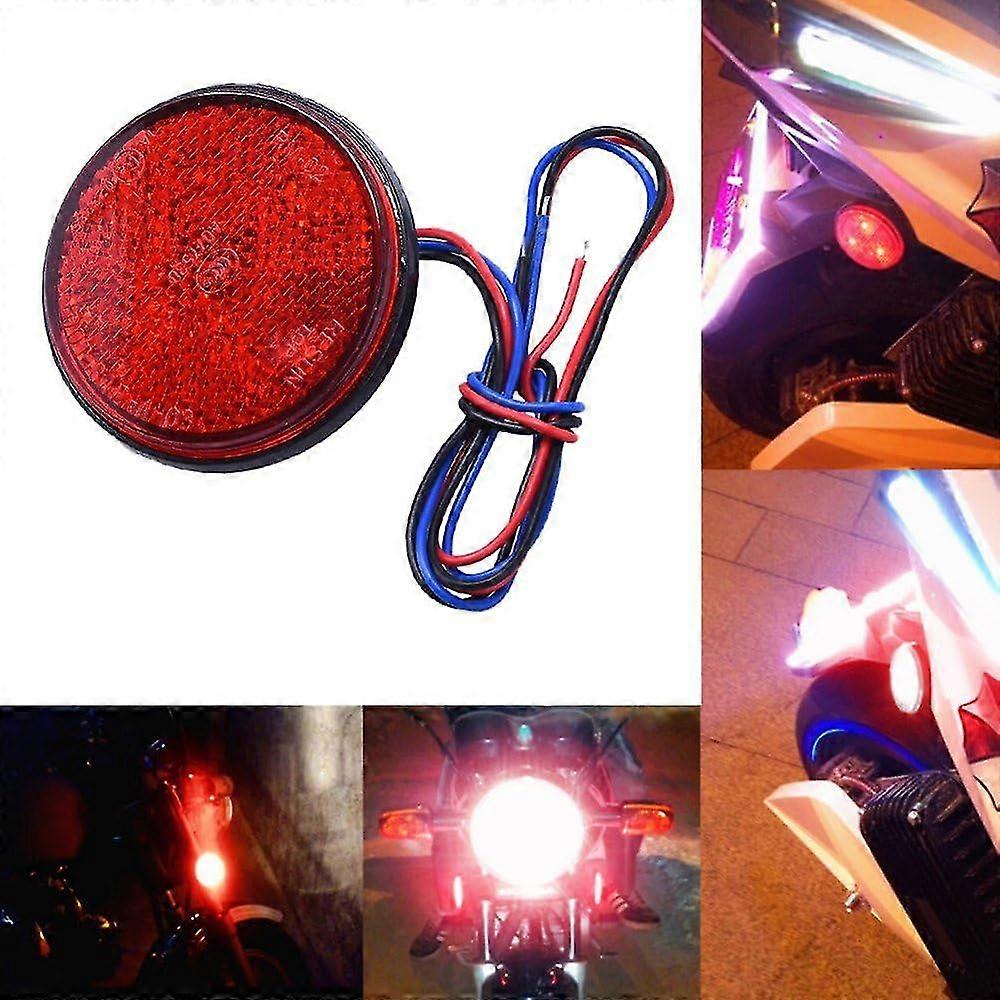Pack Trailer Tail Lights, Round Led Rear Brake Lights For Car ...