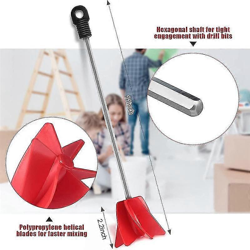 3pcs Paint Mixer Drill Attachment,paint Mixer For Drill,paint Stirrer | Fruugo UK