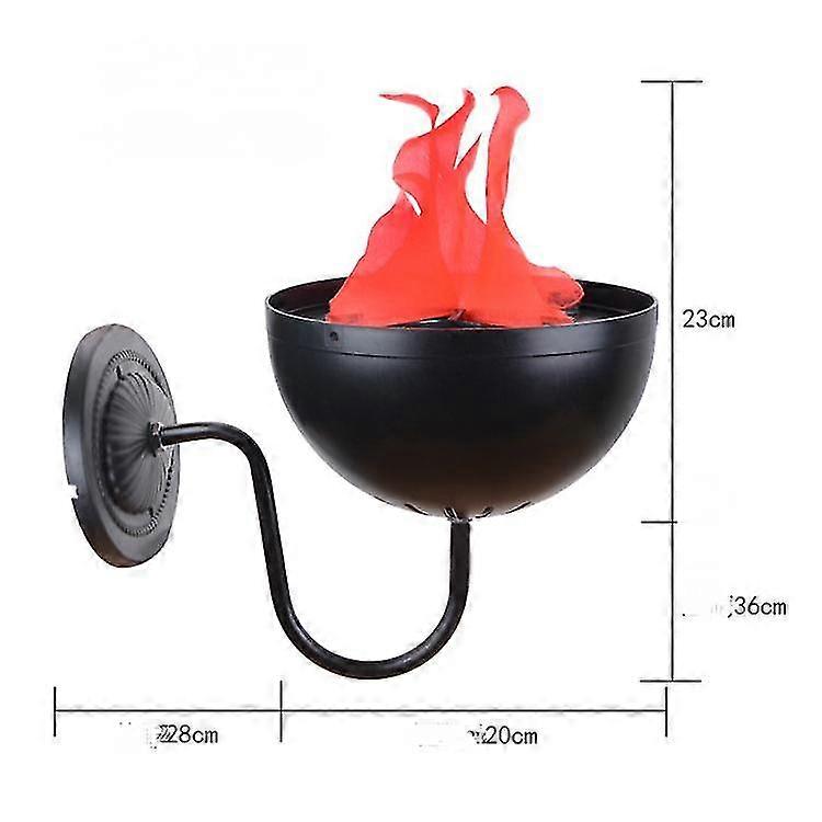 Simulated Effect Led Light Flame Fire Fire Lamp (b) For Halloween ...