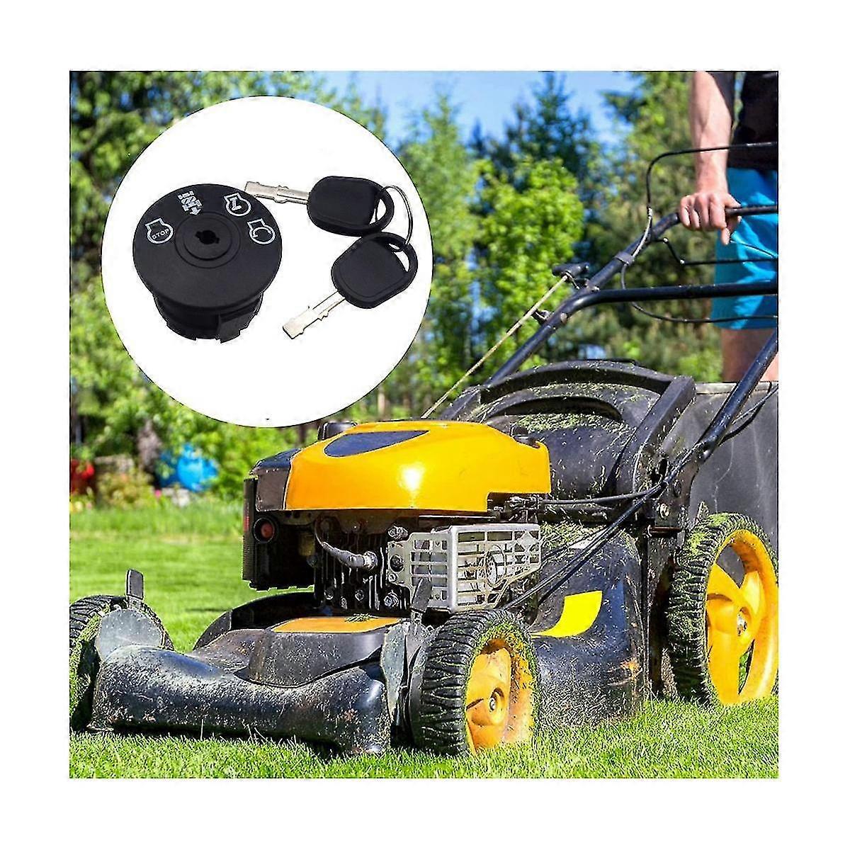 Ignition Switch 4 Position with Key for Riding Lawn Mower Tractor ...