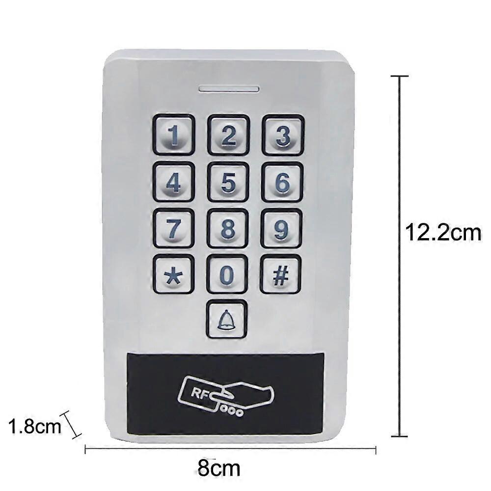 Metal Waterproof IP67 125KHZ Keypad Access Control Backlight Door Standalone Access Controler ...