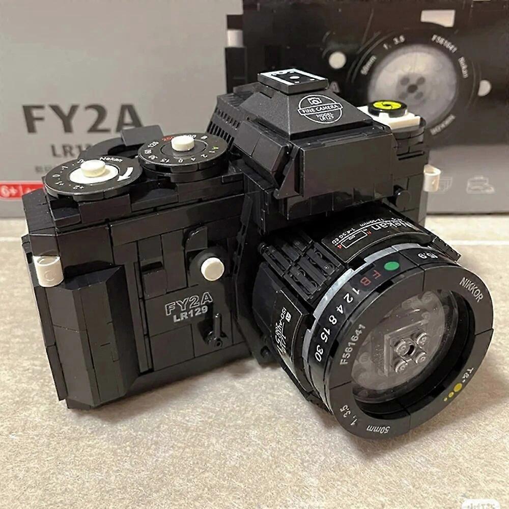 KNEW BUILT Classic Digital Camera Model Mini Brick Toys for Boys Adult ...