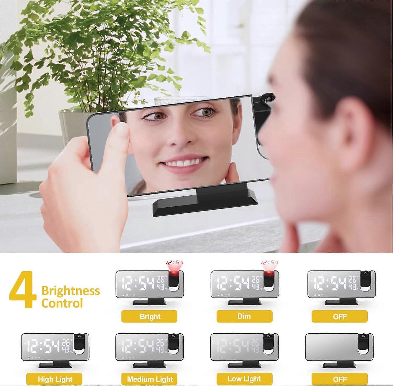 Projection Ceiling Radio Alarm Clock, Projection Alarm Clock with Radio ...