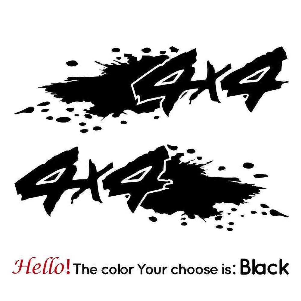 2pcs 4x4 Off-Road Car Sticker Ford Ranger Raptor F150 Mitsubishi L200 ...