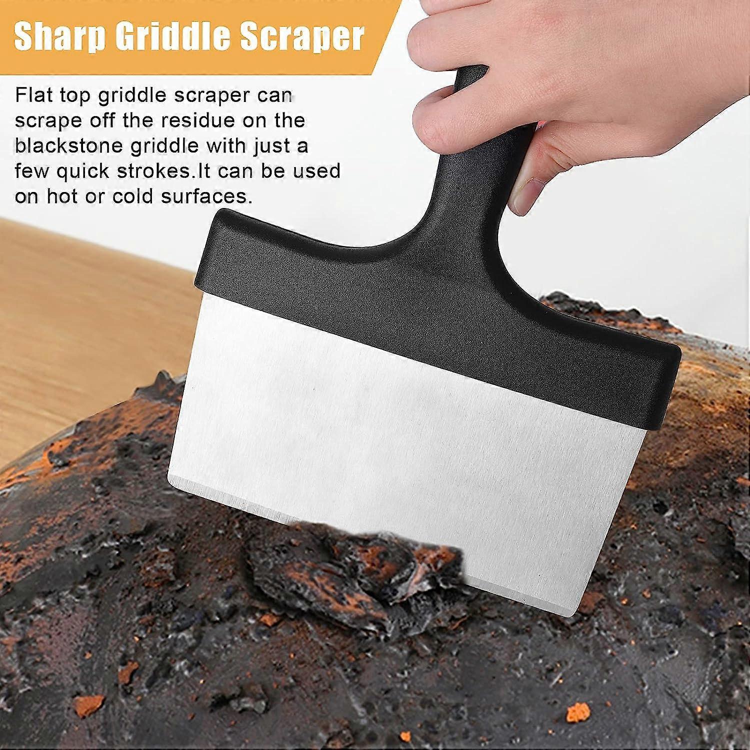 Plancha Scraper, Plancha Scraper for Stainless Steel Griddle ...