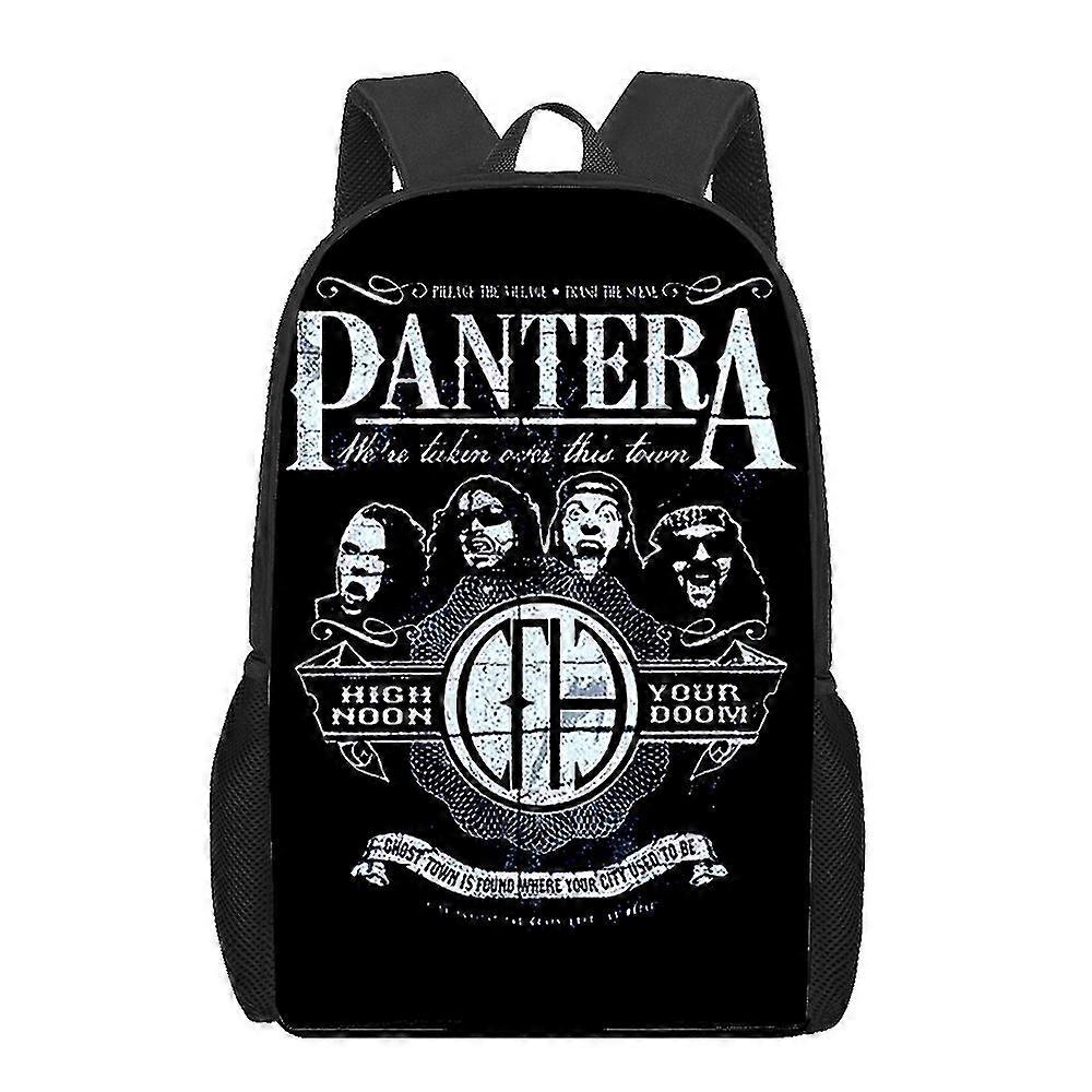 Pantera Ritual Metal Band 3d Printing Children School Bags Kids ...