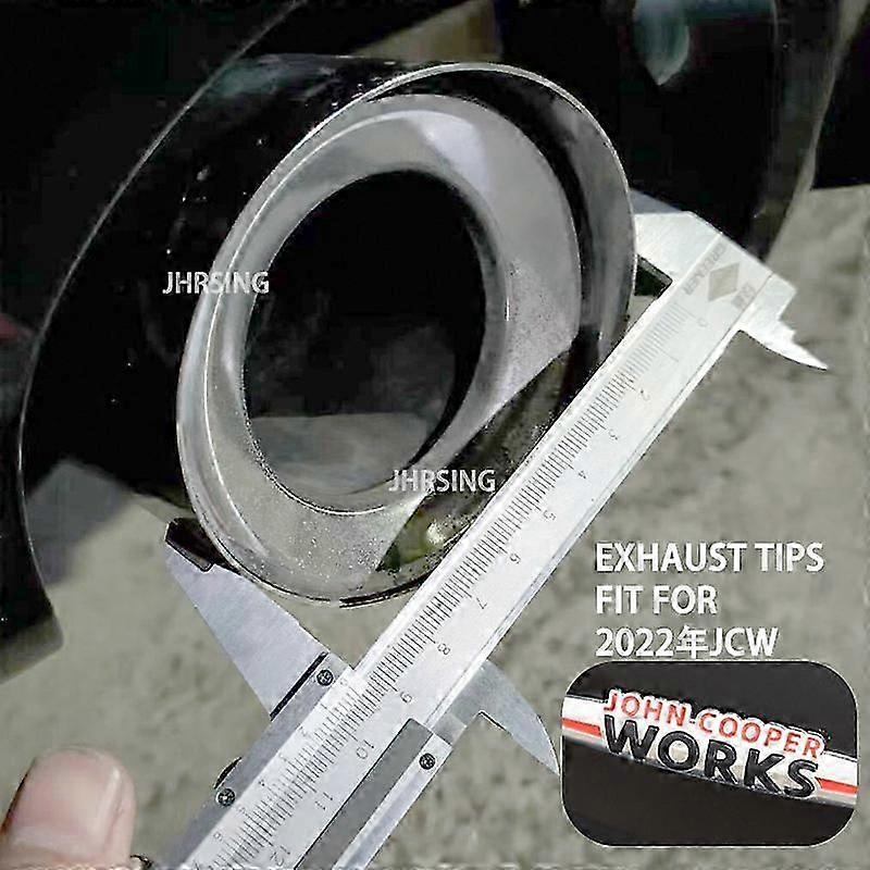 NEW Carbon Fiber Mini Exhaust Tip Muffler Tips Fit for 2022 2.0T JOHN ...