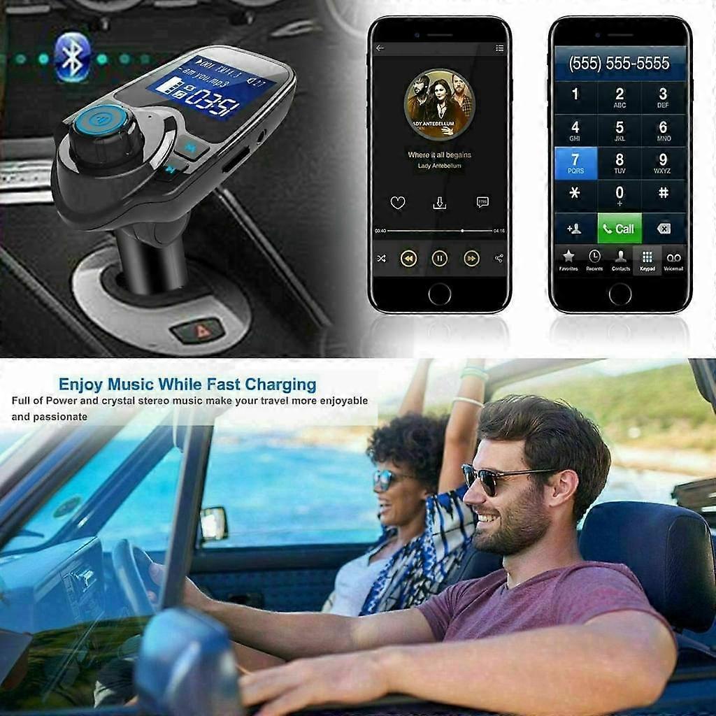 Car Accessory, Enhanced Bluetooth FM Transmitter, Noise Suppression For ...