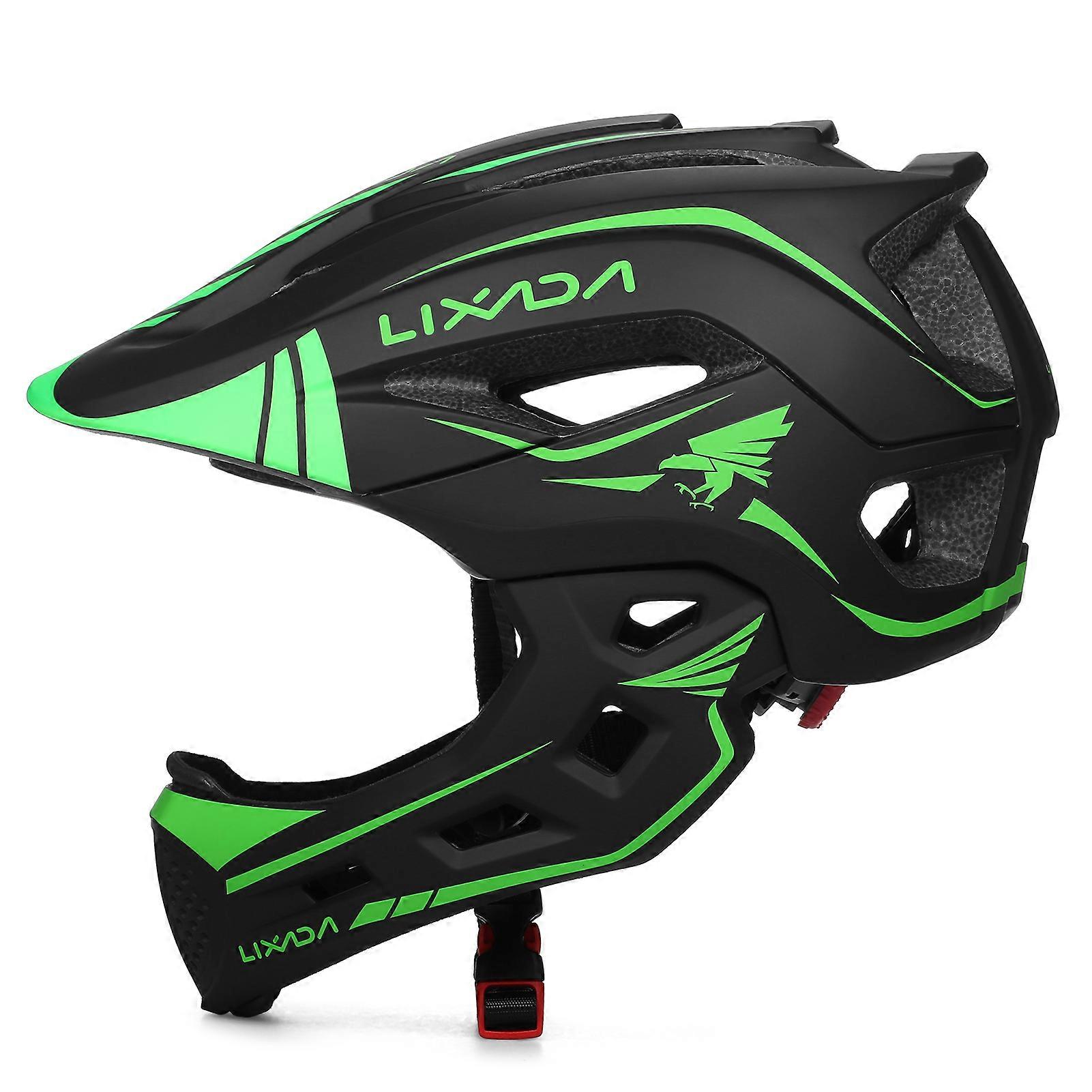 Lixada Kids Detachable Full Face Helmet Children Sports Safety Bike ...
