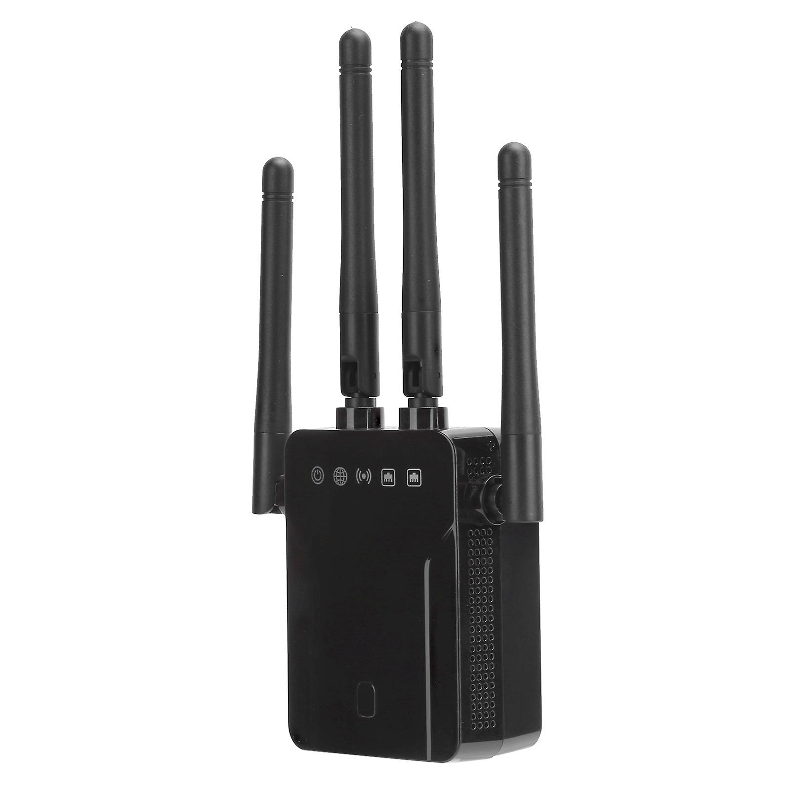 300M WiFi Wireless Repeater with 2 Ethernet Ports, 4 Antennas - Boost ...