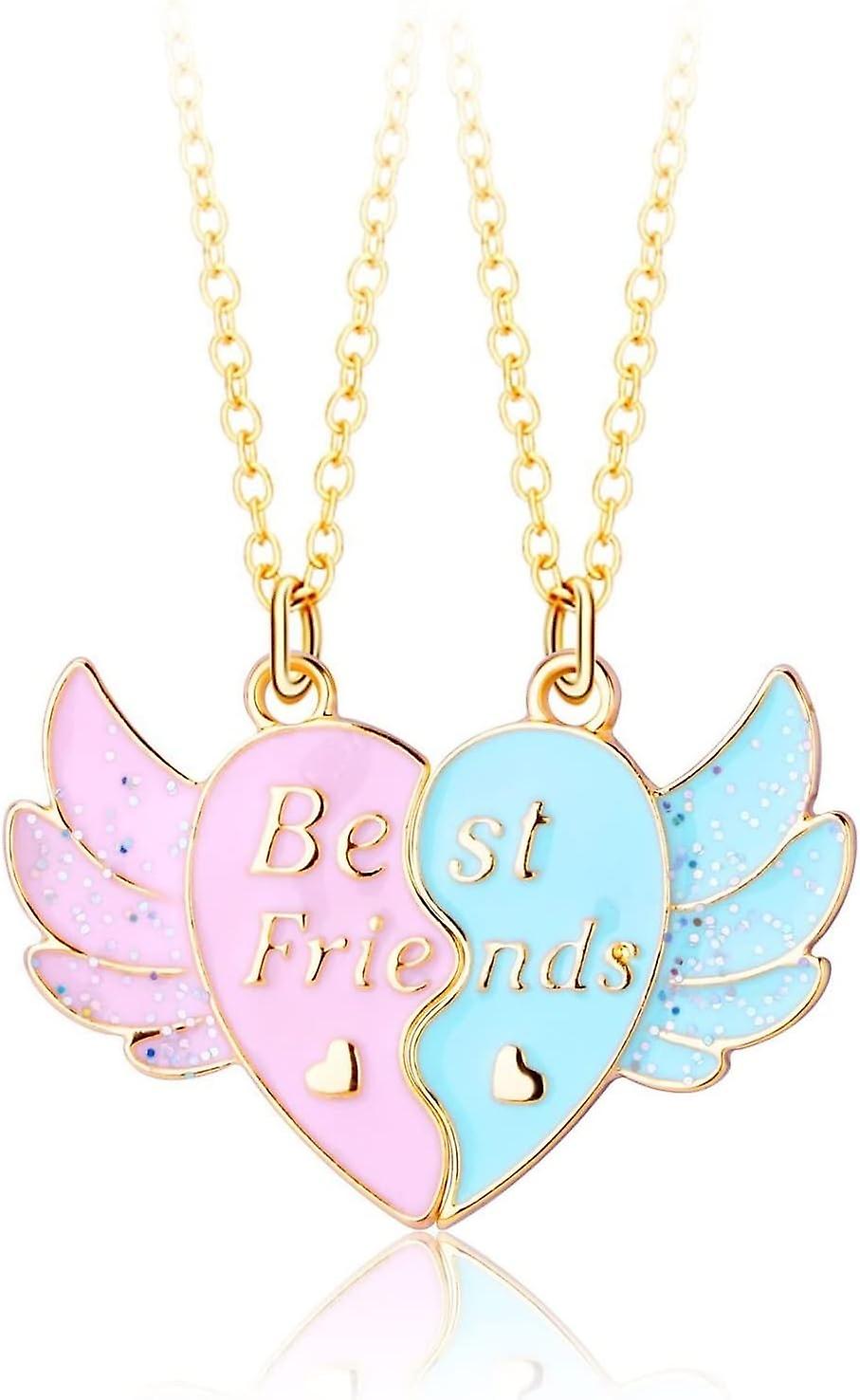 Friendship Necklace Best Friend Necklace Matching Magnetic BFF Necklace ...