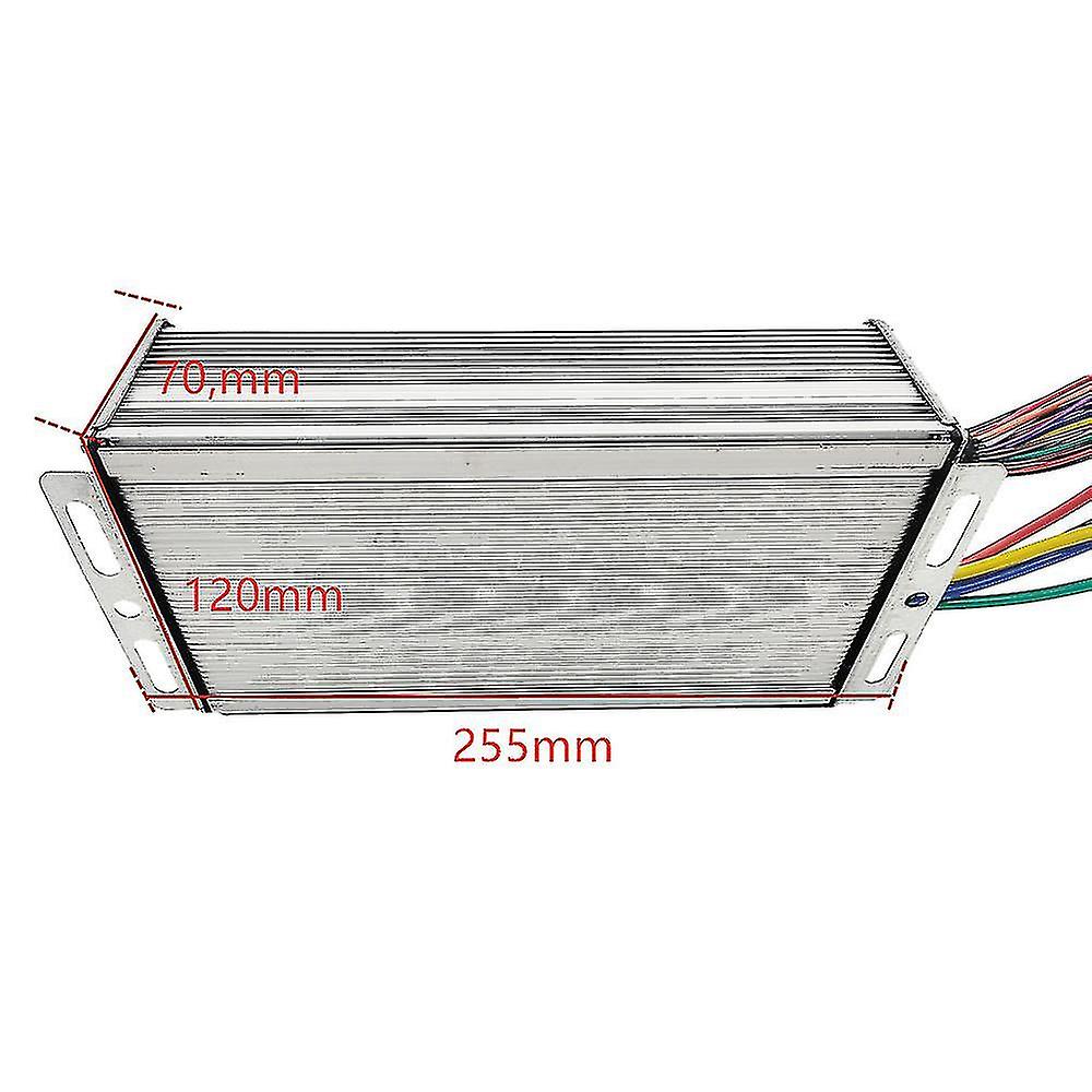 3000w 48v/60v/72v 80a 60a 100a Brushless Controller 24mos For Electric Bike/tricycle/e-scooter ...