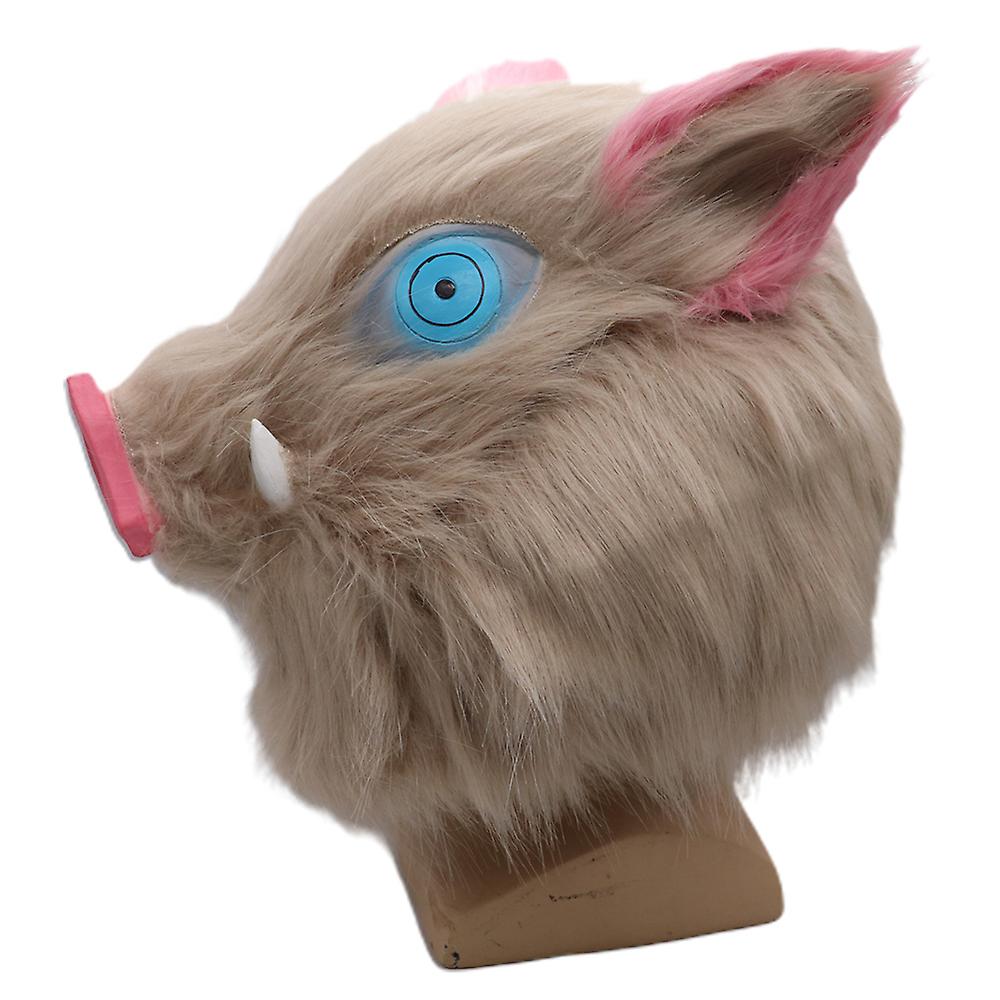 Halloween Anime Demon Slayer Kimetsu No Yaiba Hashibira Inosuke Cosplay ...