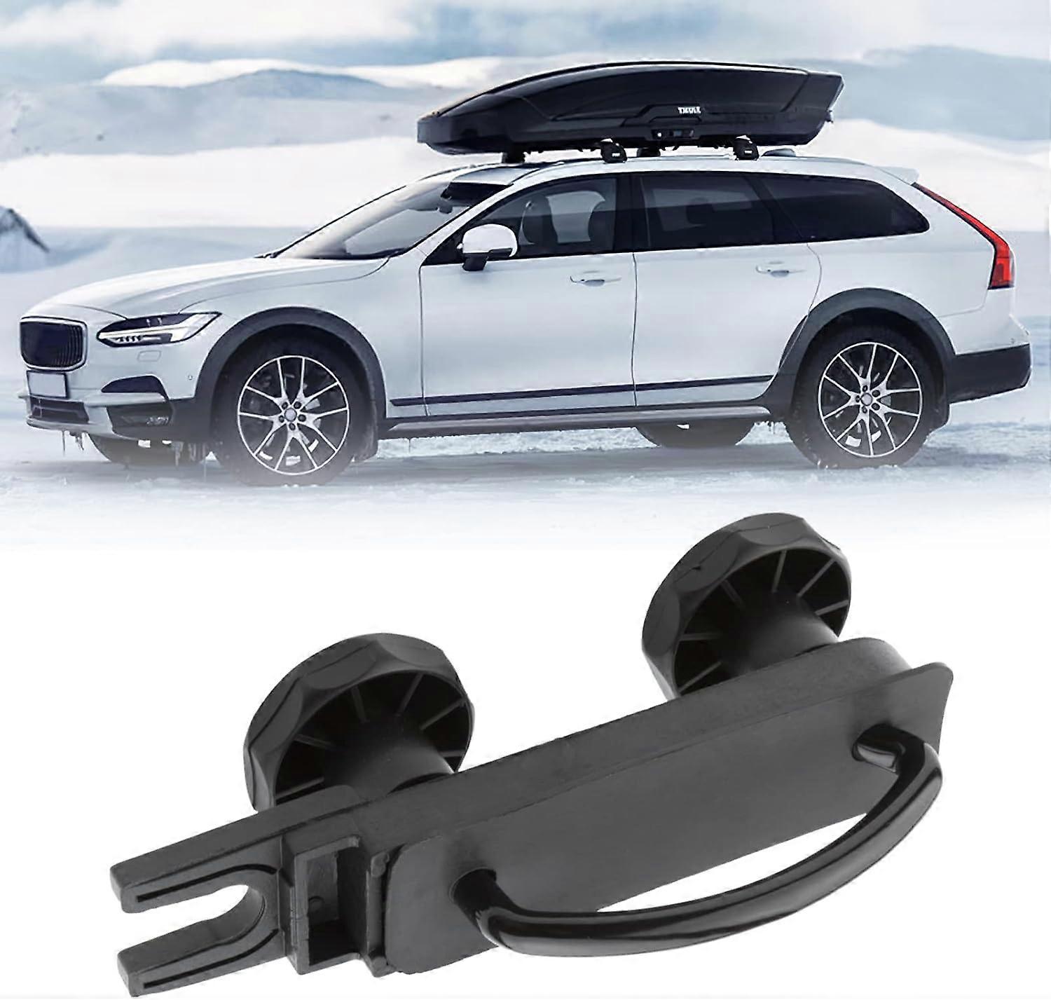 4pcs Universal Car Roof Box U-Mount Bracket Mounting Bracket Interior ...