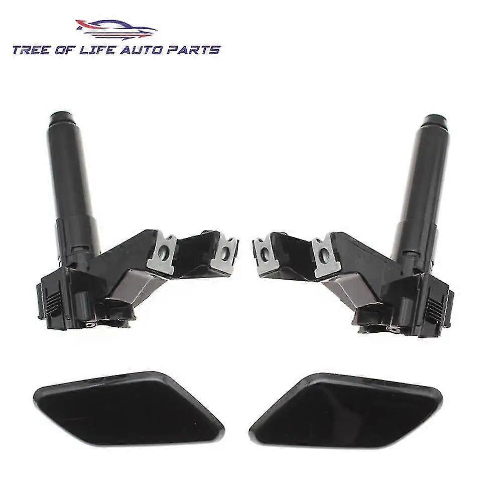 New Headlamp Headlight Washer Sprayer Nozzle Jet With Cover Cap For ...