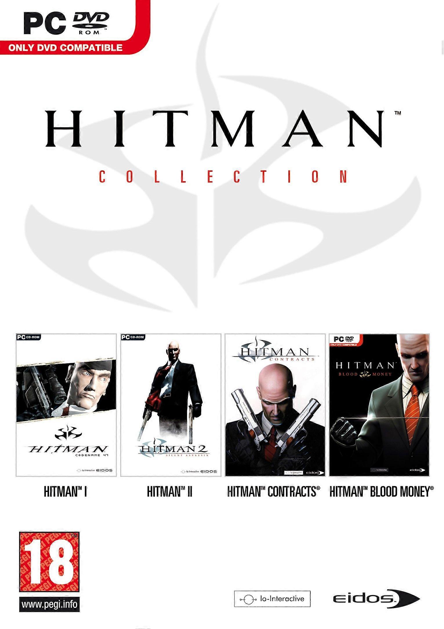 Hitman Collection 4 game bundle includes Hitman1 and 2 Contracts and ...
