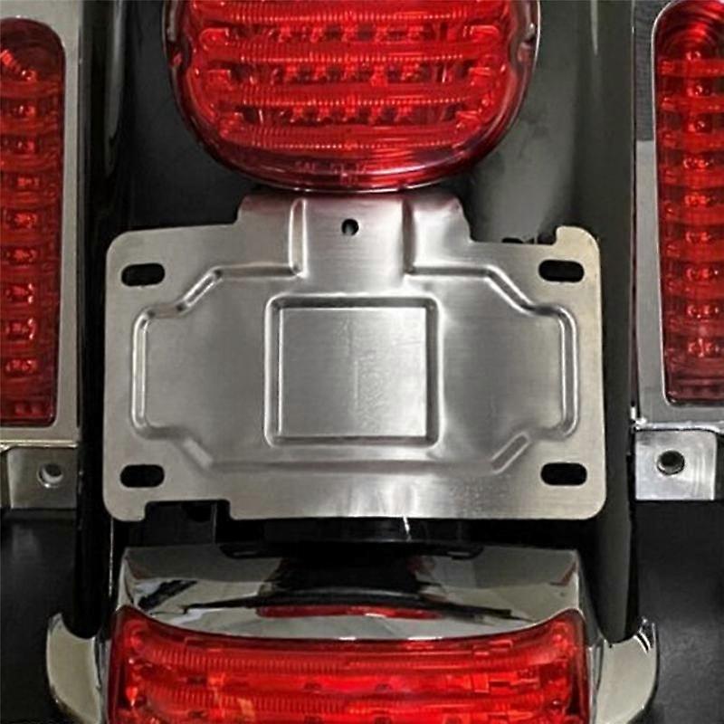 Chrome Motorcycle License Plate Relocator Bracket for Road Glide ...
