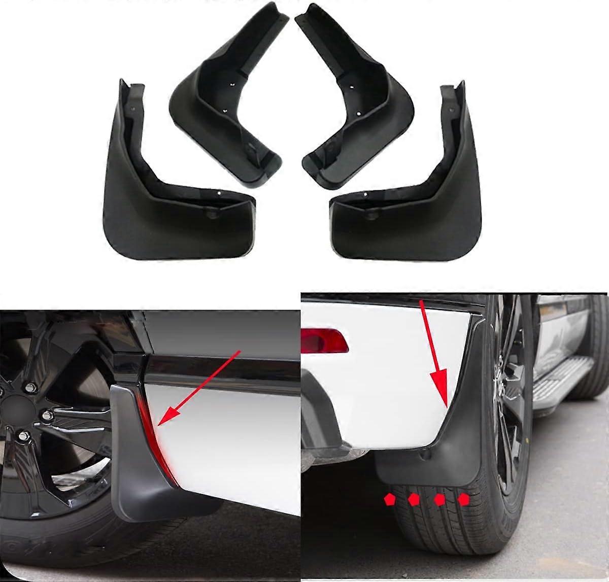 4pcs Car Mud Flaps Splash Guard Fender Mudguard Mudflaps Mud Guards For ...