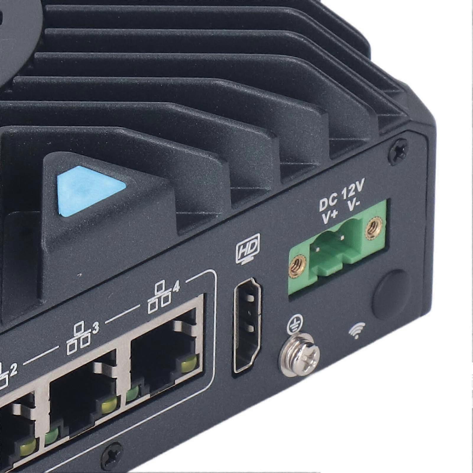 Mini Desktop Computer Low Power Embedded Fanless Industrial PC 8G ...