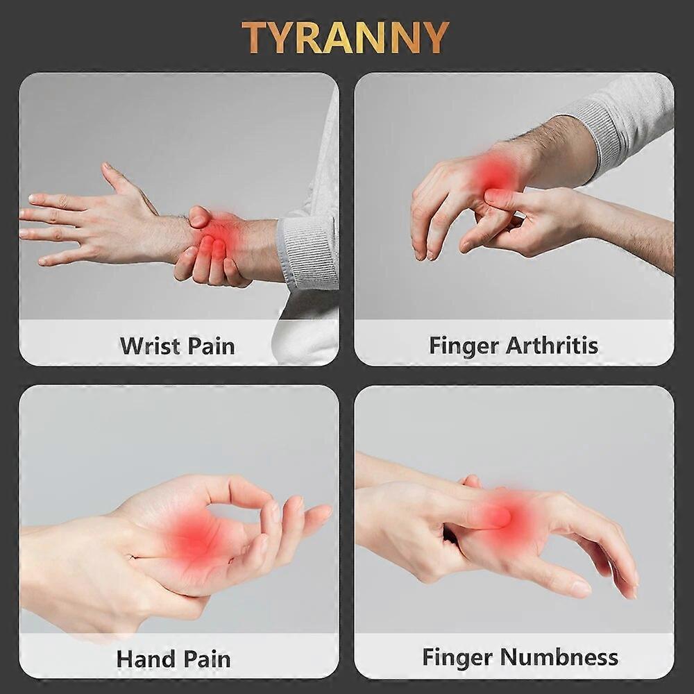 Wireless Electric Hand Massager Machine Shiatsu Massager Adjustable ...