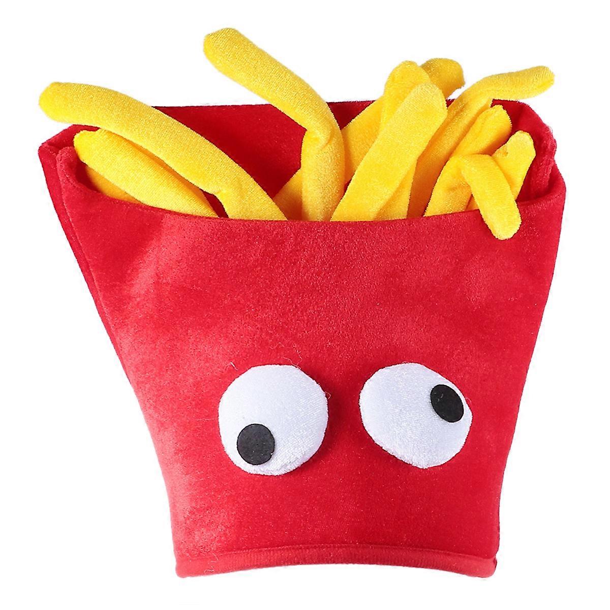 1pc Halloween Hat Headpiece Costume Party French Fries Shape Hat Photo ...