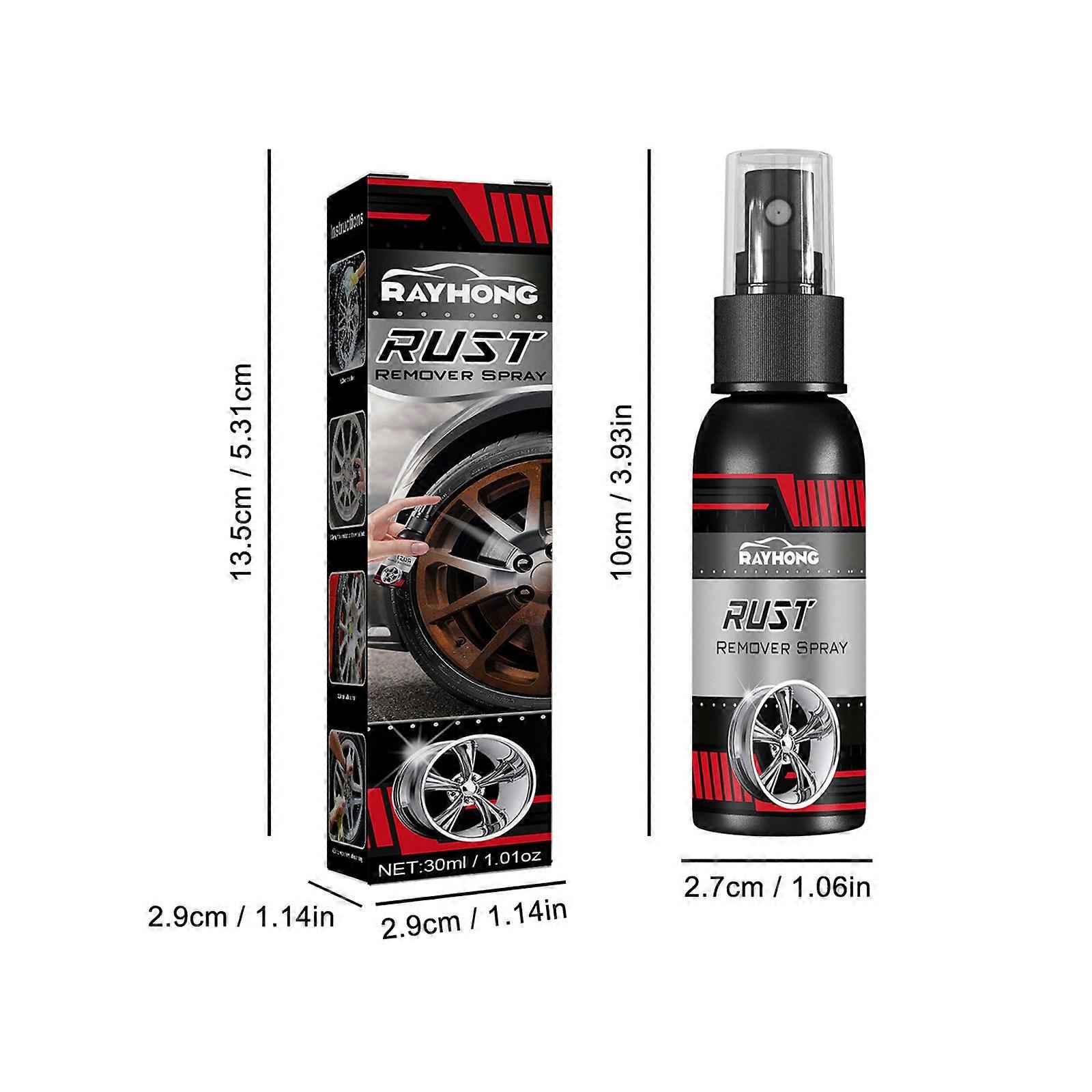 Instant Rust Removal Spray Powerful Rust Remover Removes Rust Without ...