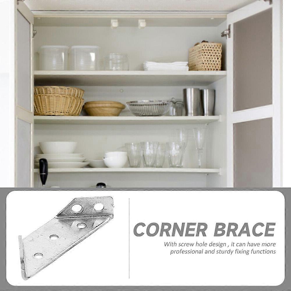 1/20/30/50Pcs Triangle Bracket Furniture Support Thickened Stainless ...