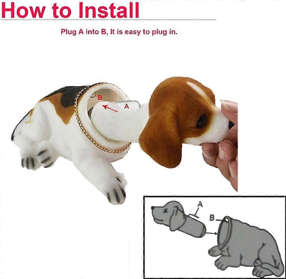 Dashboard Head Dogs Nodding Heads Car Dashboard Puppy Car Decoration ...