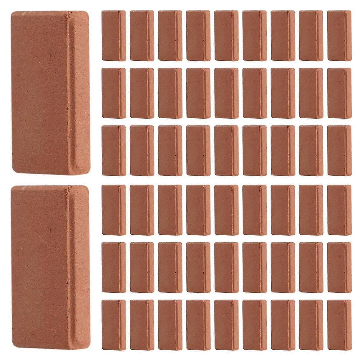 350 Pieces Mini Bricks for Landscaping Miniature Bricks Brick Wall ...